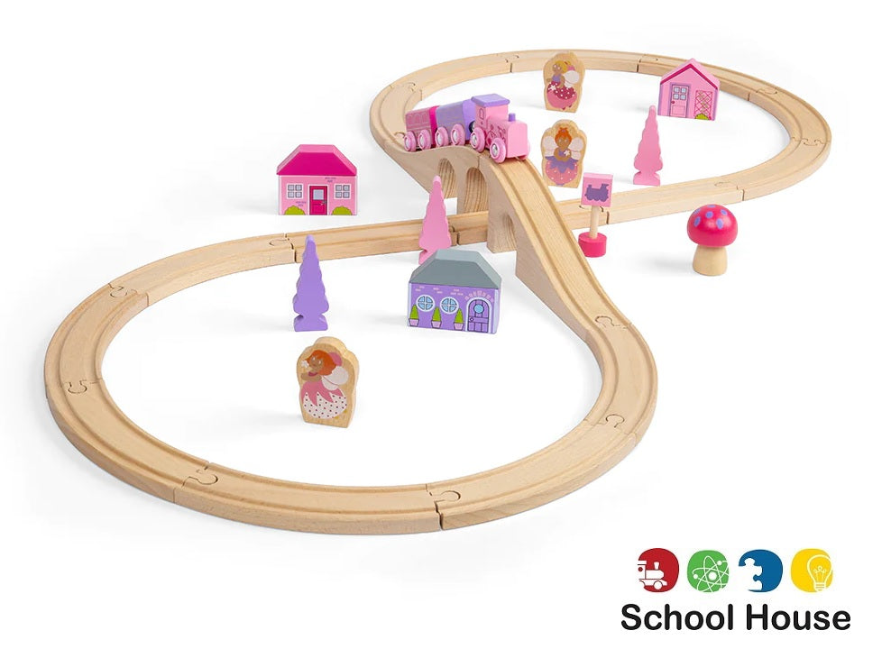 Fairy Figure Eight Train Set – School House GB