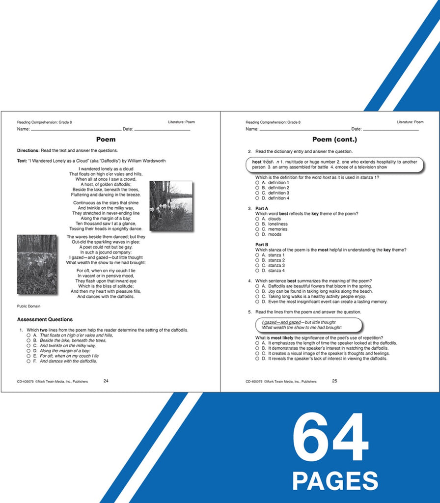 Reading Comprehension Grade 8 Tips & Practice – School House GB